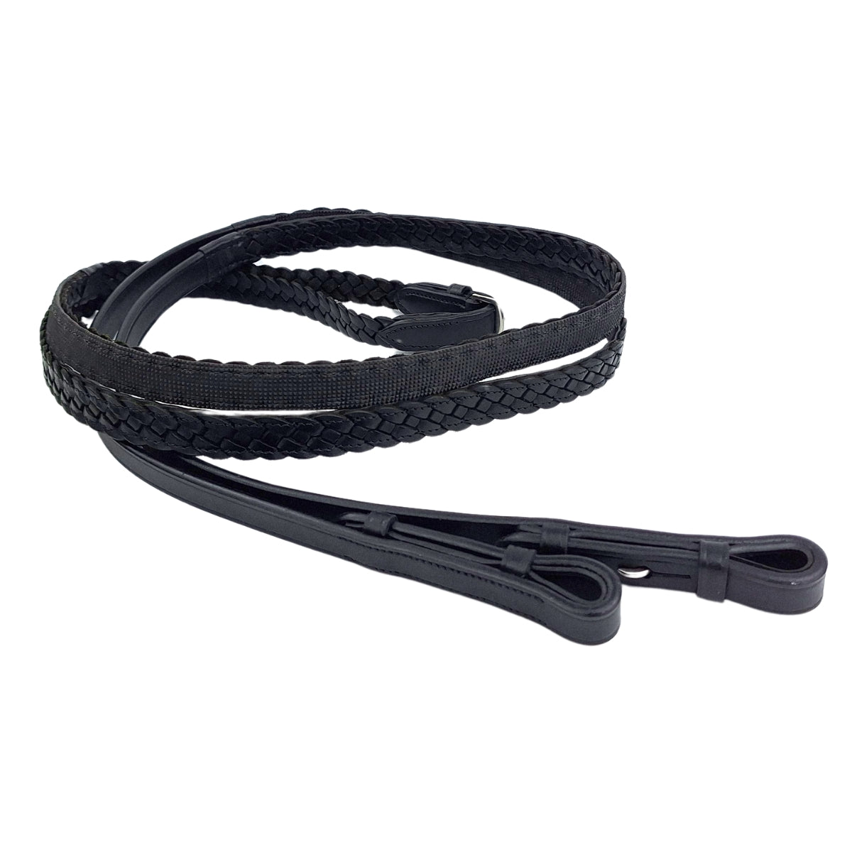 Inside Grip Plaited Reins – CAMEO